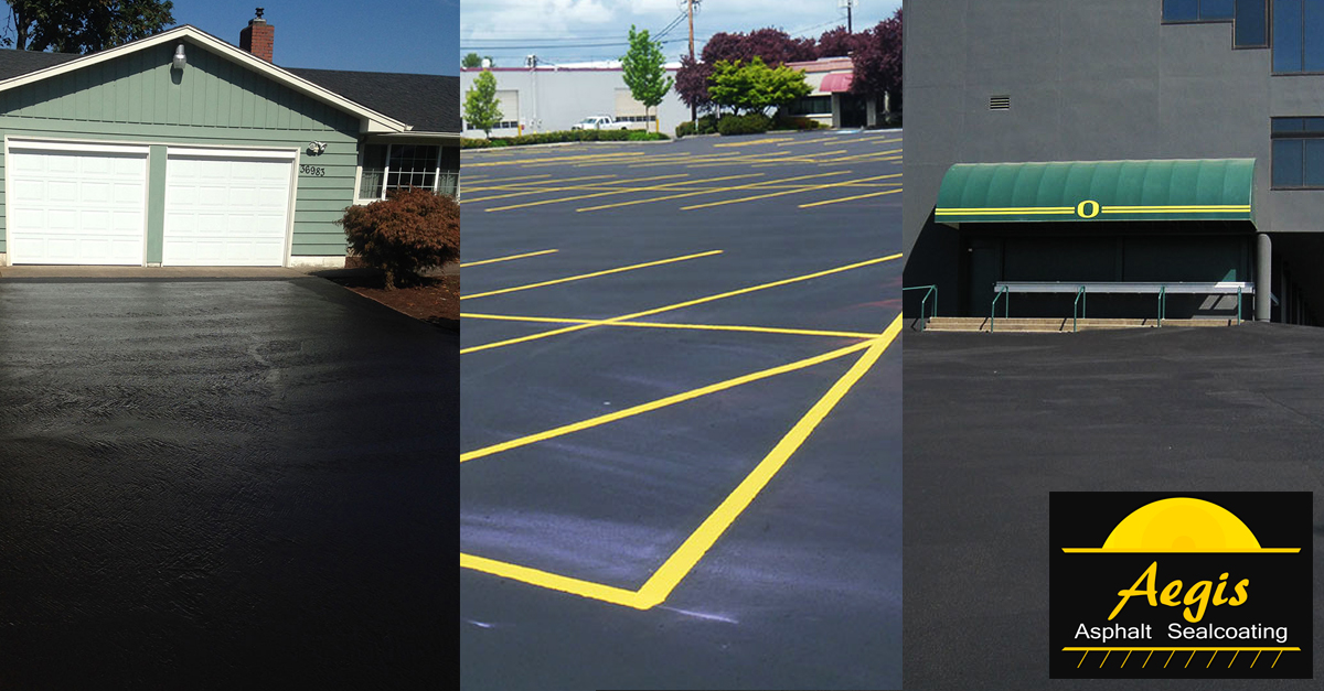 Aegis Asphalt Sealcoating | Eugene, Oregon Paving Contractor